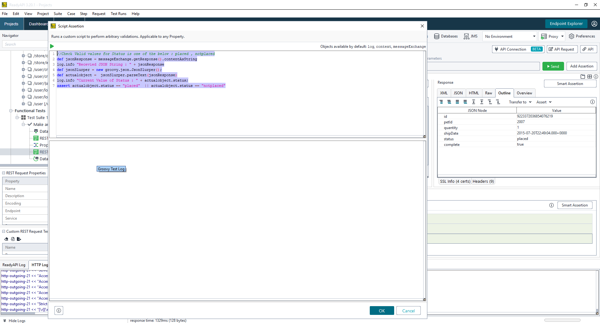 ReadyAPI How To Use Script Assertions Aby George A
